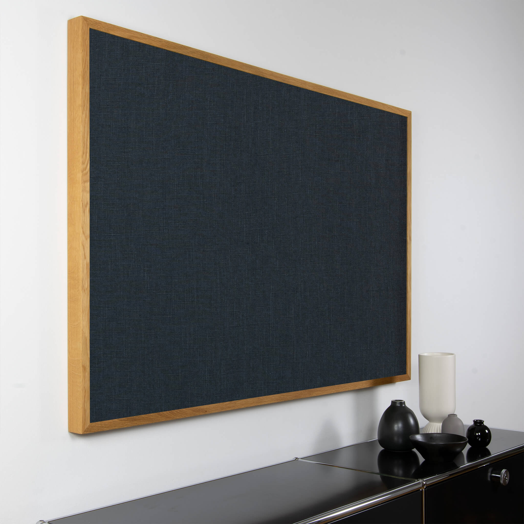 Einfarbiges Akustikbild Anthrazit "sheer opacity" - Serie SILEA ...