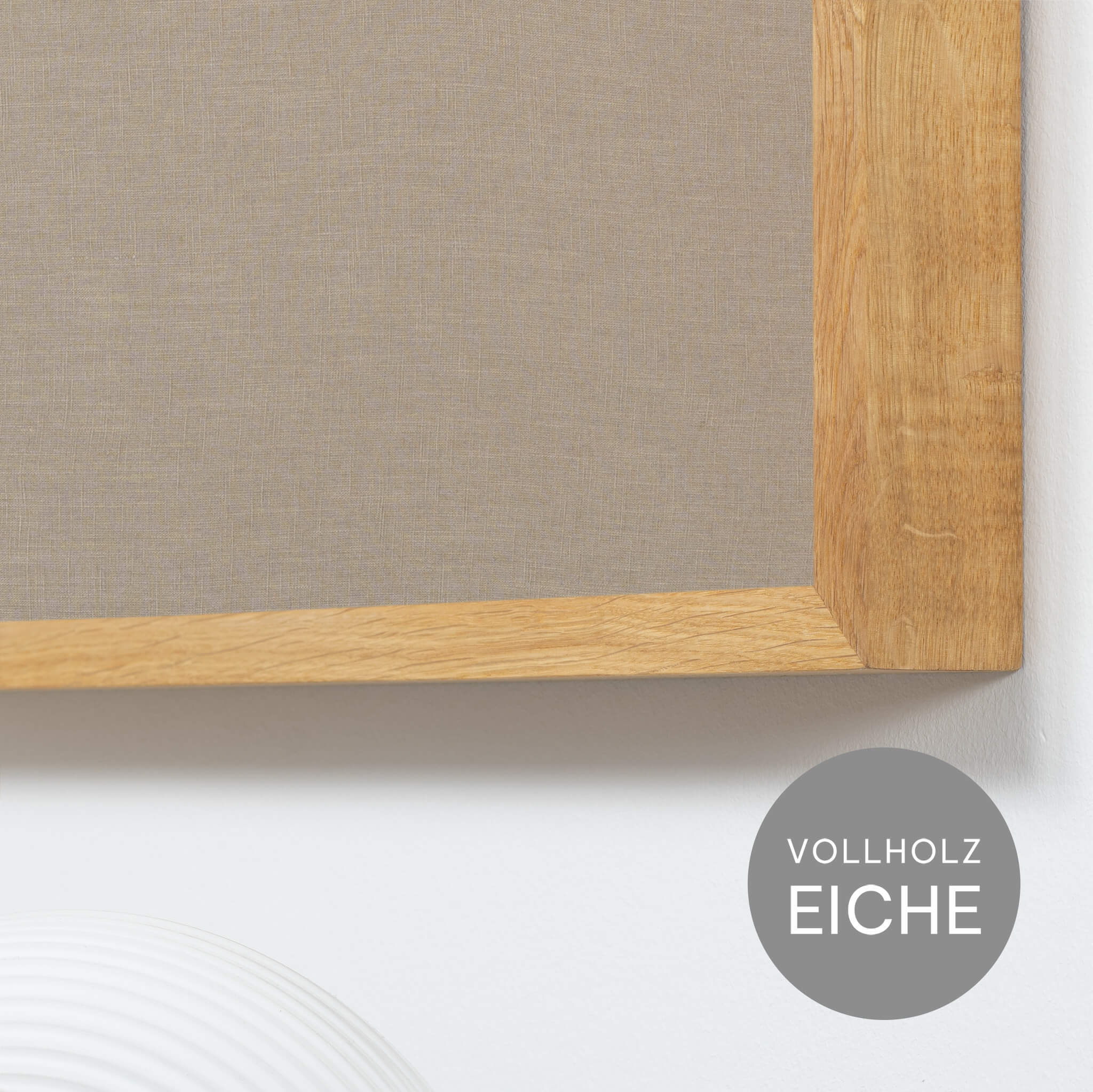 Einfarbiges Akustikbild "scent of coffee" - Serie SILEA – Akustikwerke GmbH